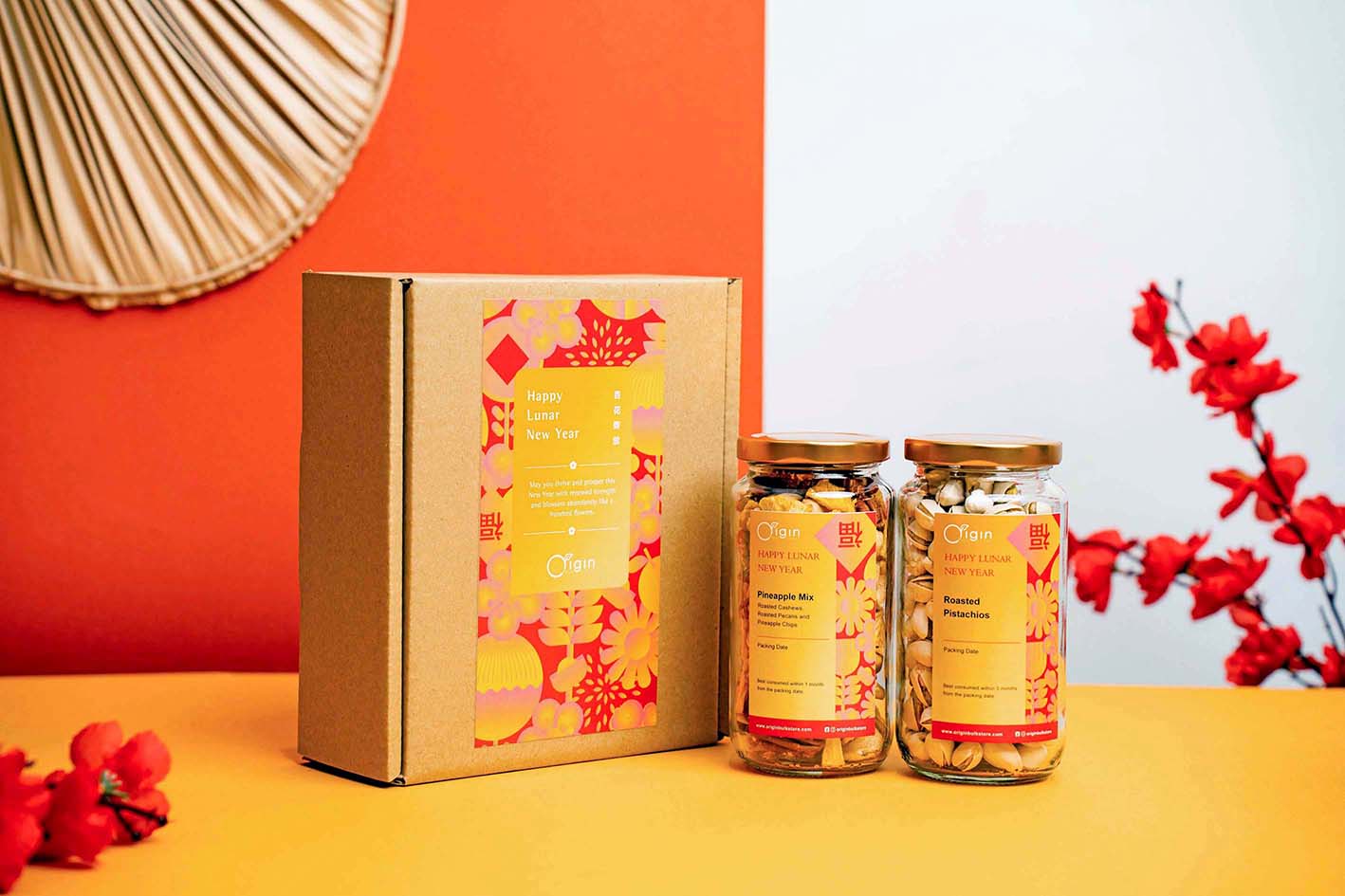 Buy Joyful Spring CNY Gift Hamper Set - Origin Bulk Store