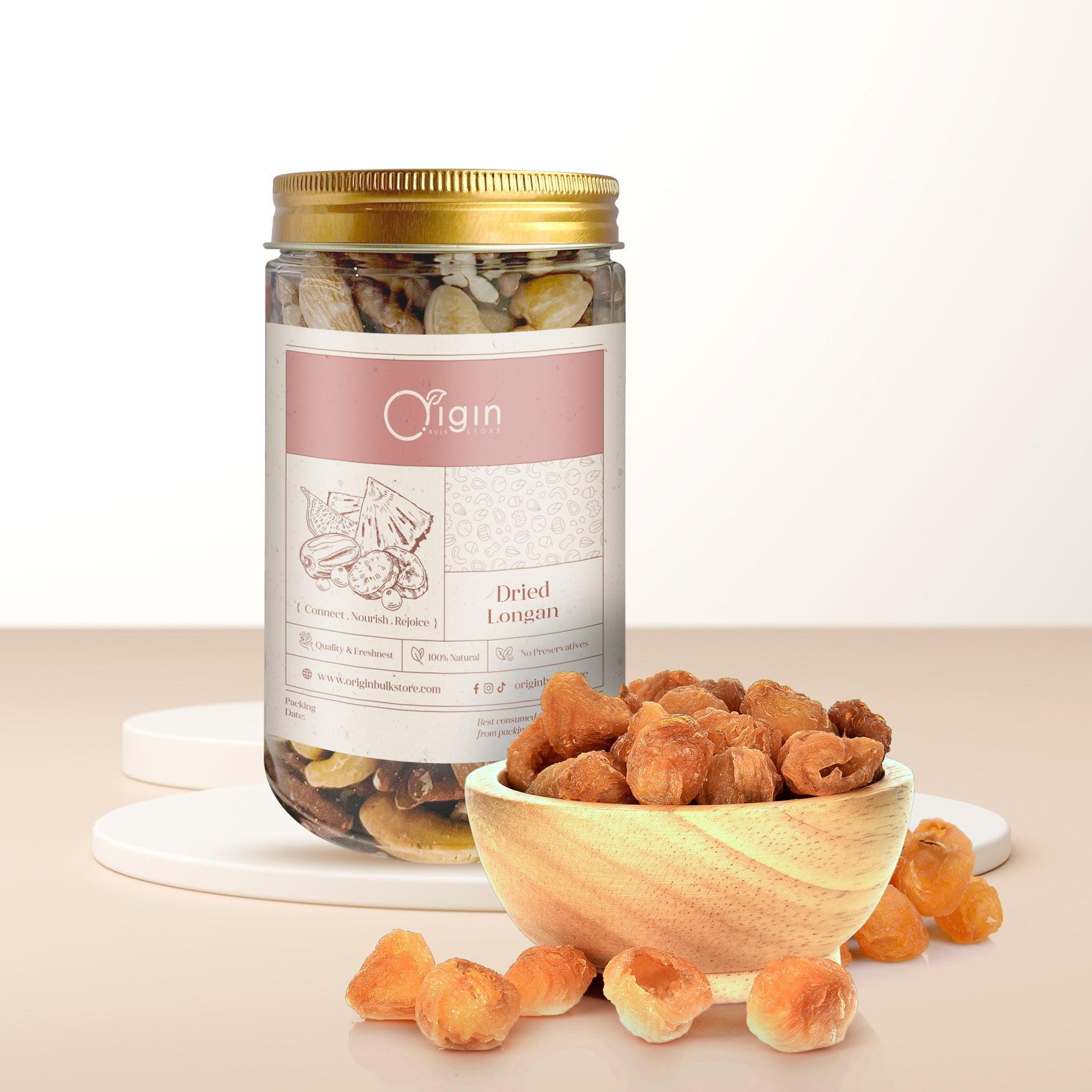 Buy Dried Longan Container Online - Origin Bulk Store